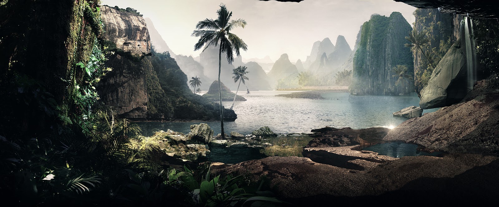 Cave landscape Matte Paint – Luca Pisanu