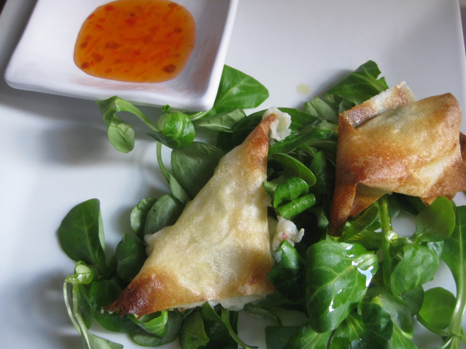 La cuisine de nanette: Samoussa aux crevettes