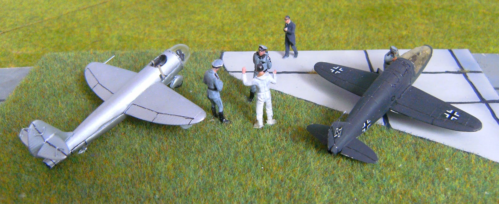 Happyscale-Modellbau: Heinkel He 176 - vacu & resin 1/72