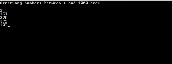 C Programming Tutorials WAP To Print All Armstrong Numbers Between 1 C Programming Tutorials WAP To Print All Armstrong Numbers Between 1