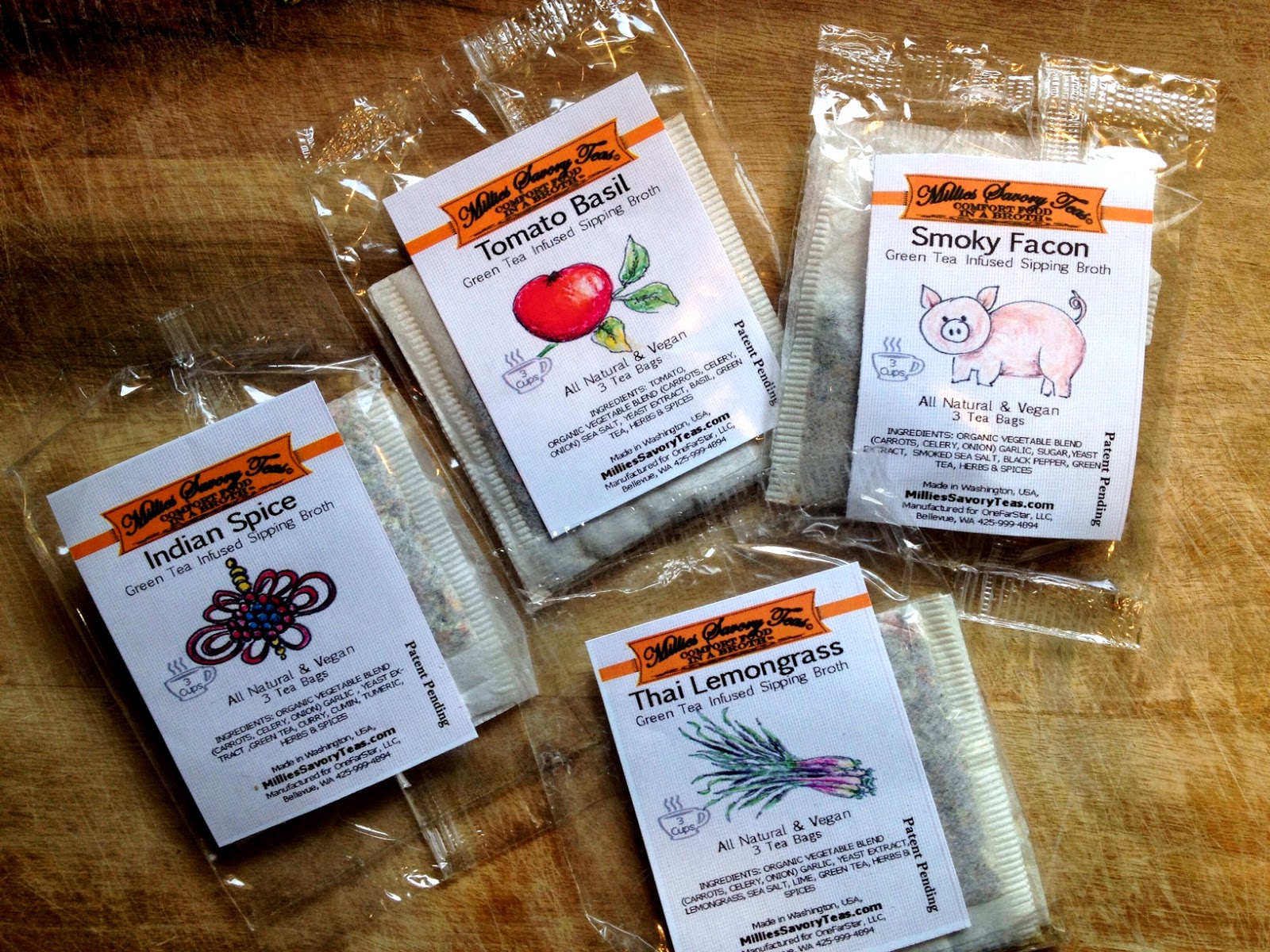 Vegan Crunk: Savory Tea!