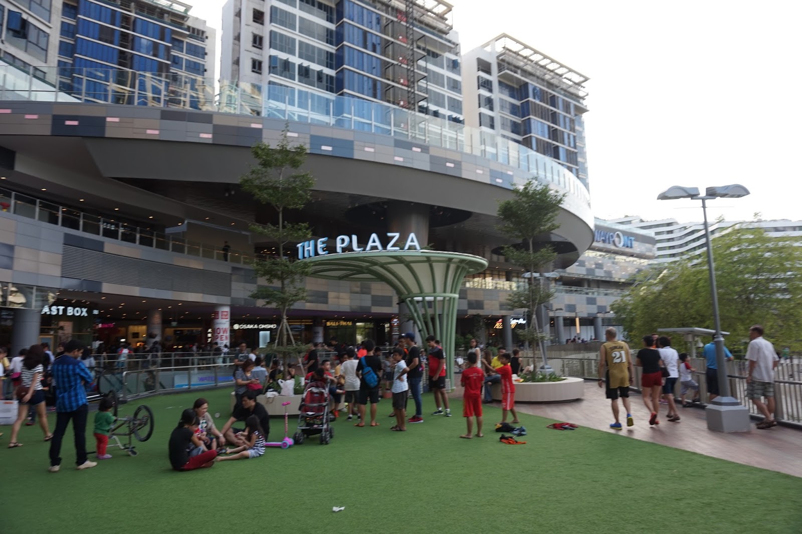Our Journey : Singapore Punggol MRT - Waterway Point Mall