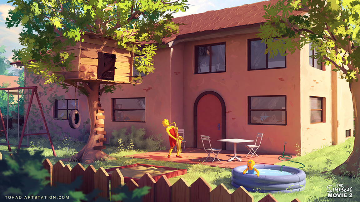 Les Voisins du Chaos, le blog: The Simpsons Movie 2 Concept-arts