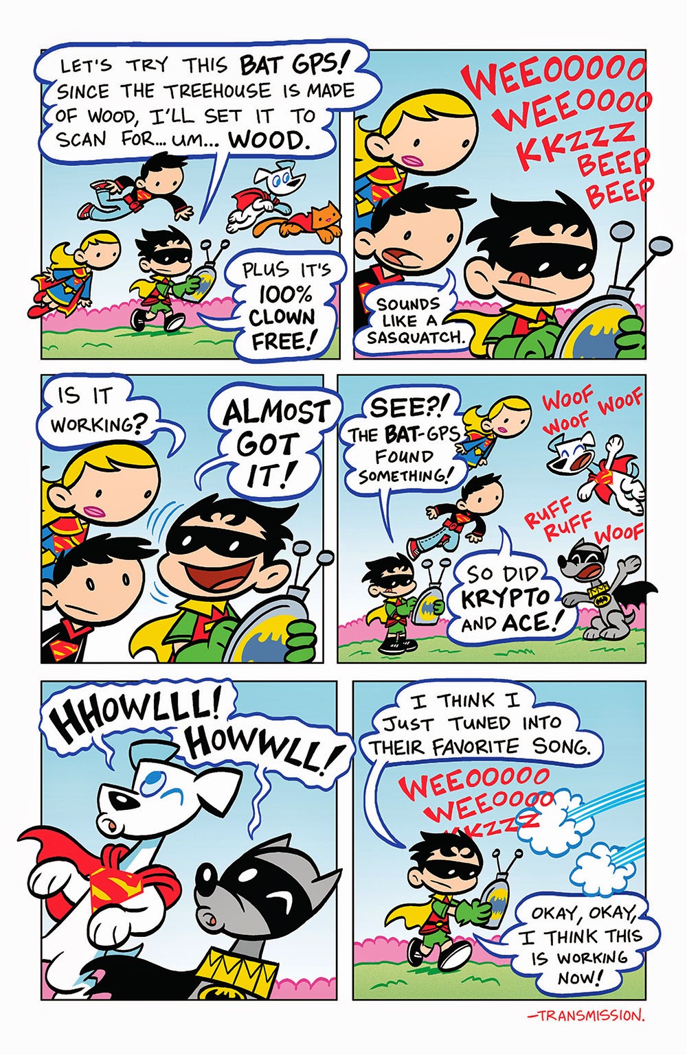 Tiny Titans Return To The Treehouse 001 2014 | Read Tiny Titans Return To The Treehouse 001 2014 ...