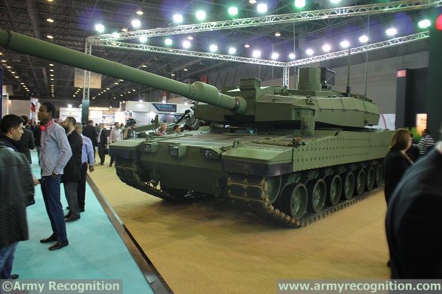 Altay, the Turkish Main Battle Tank, Showcased at High Tech Port 2016 ...