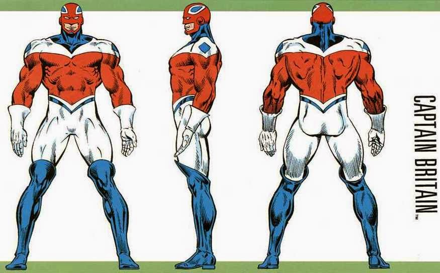 The Marvel Classic Figurines Collection : Captain Britain (Capitão ...