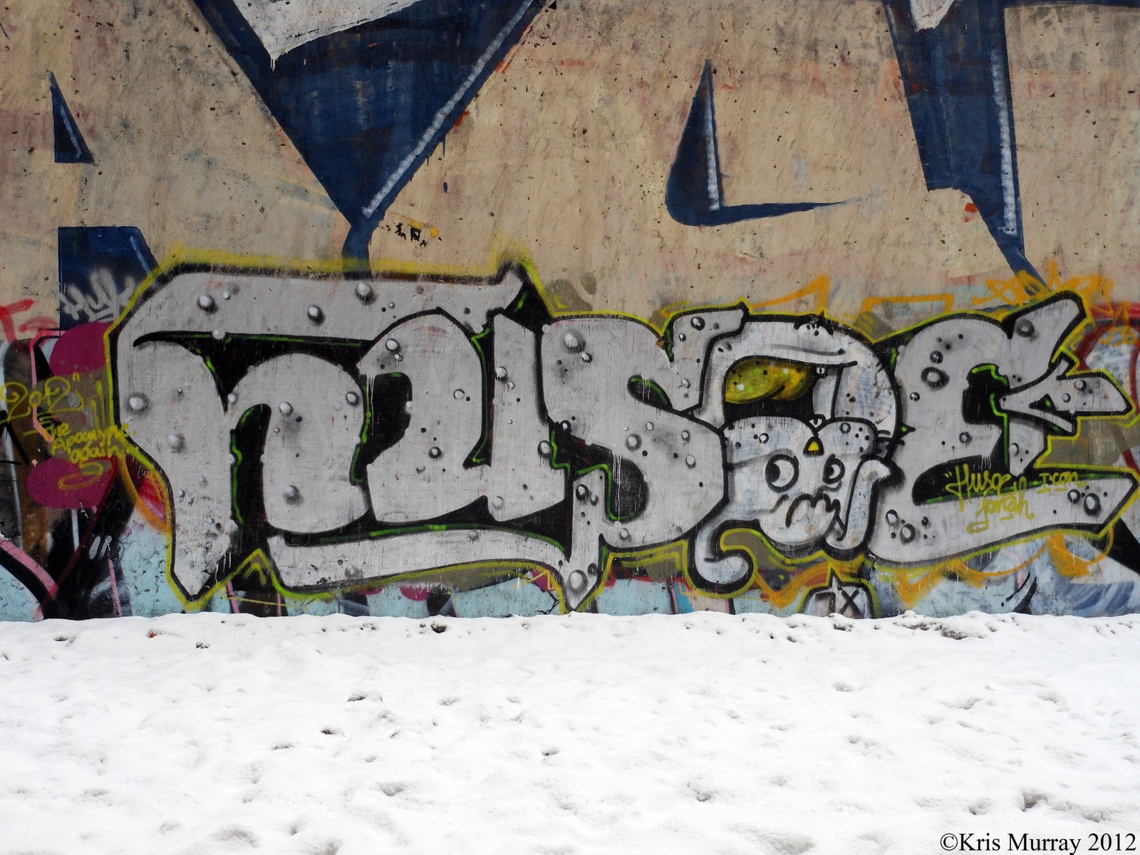 Montreal Graffiti: TA Wall & Factory Jan 2012