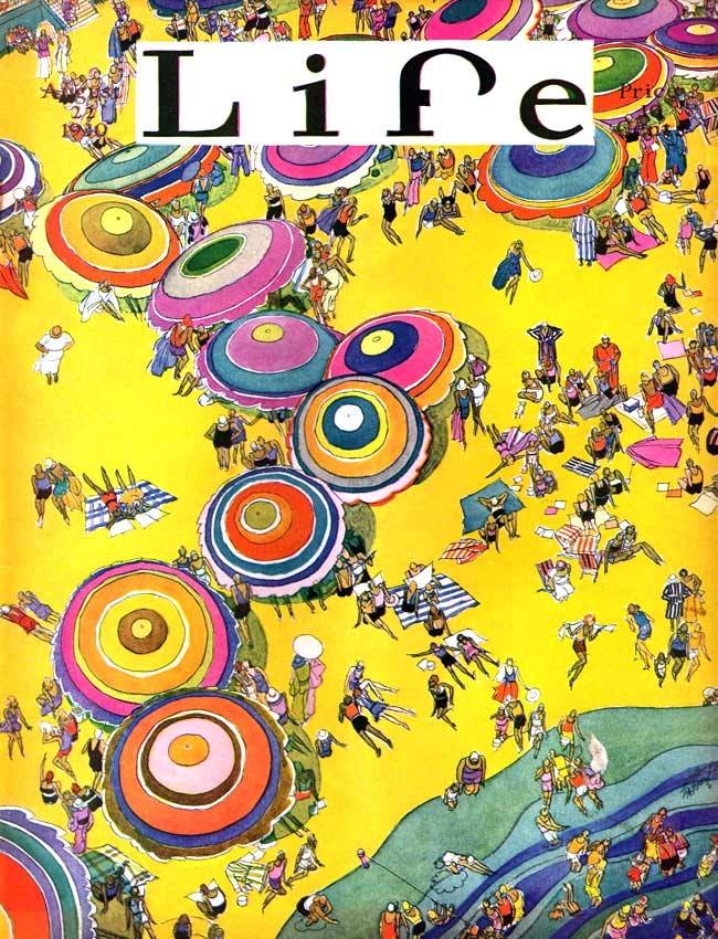 Papergreat: Beachy cover of Life magazine from 85 years ago today