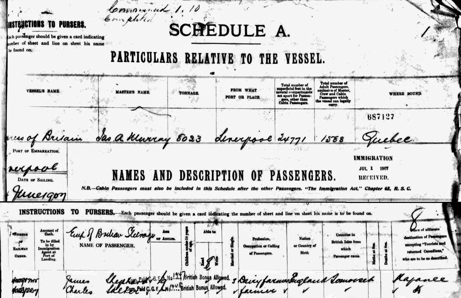 Discover Genealogy: Passenger Ships – How our ancestors travelled to ...