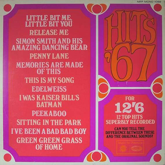 Copycat Cover Records: Bill Wellings - life before mfp...