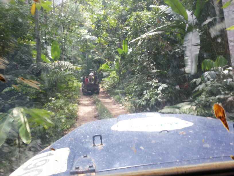 Nutcow the traveller: 4WD Excursion at Lata Berembun Waterfall, Raub
