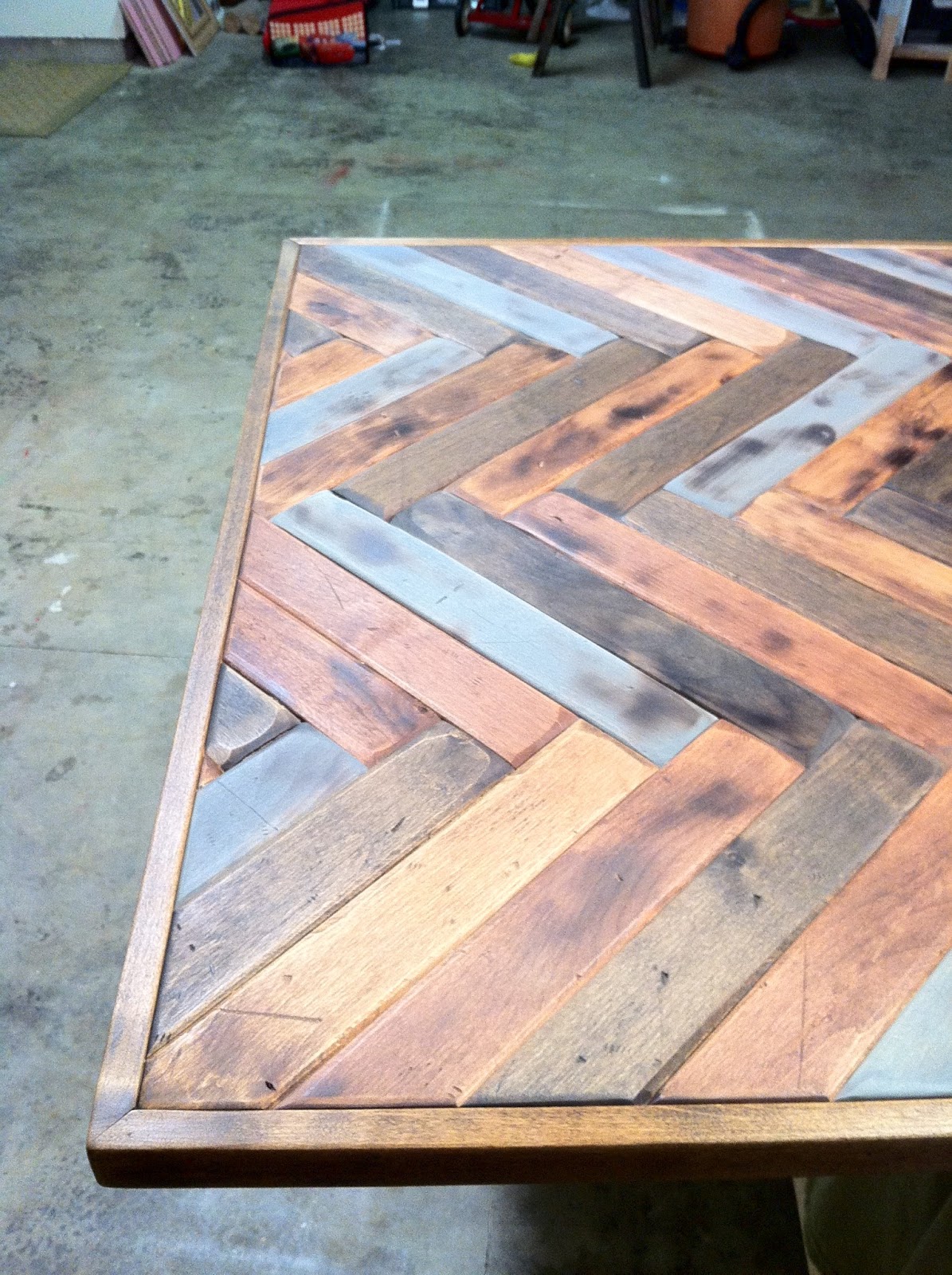 Jason McIntyre Custom Furniture: Dining Table Top Completed