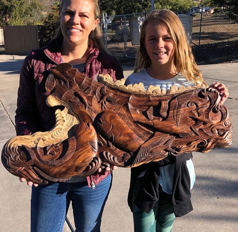 Tropical Exotic Hardwoods: More beautiful hand carved pieces of art by ...