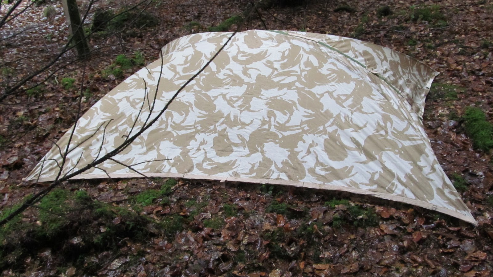 BUZZARD BUSHCRAFT: Tarp Tent
