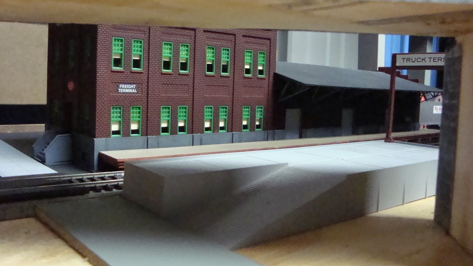 New York Central Train Layout: Water Street Freight Terminal