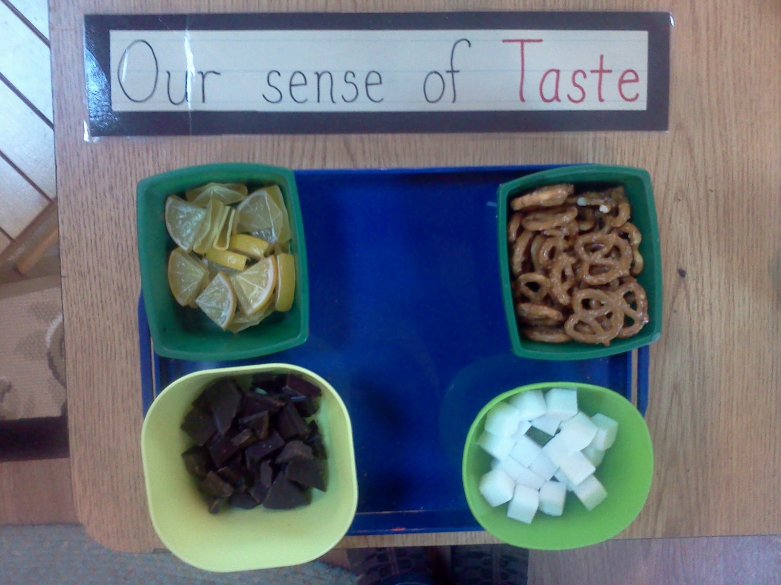 Montessori Design: Sense of taste