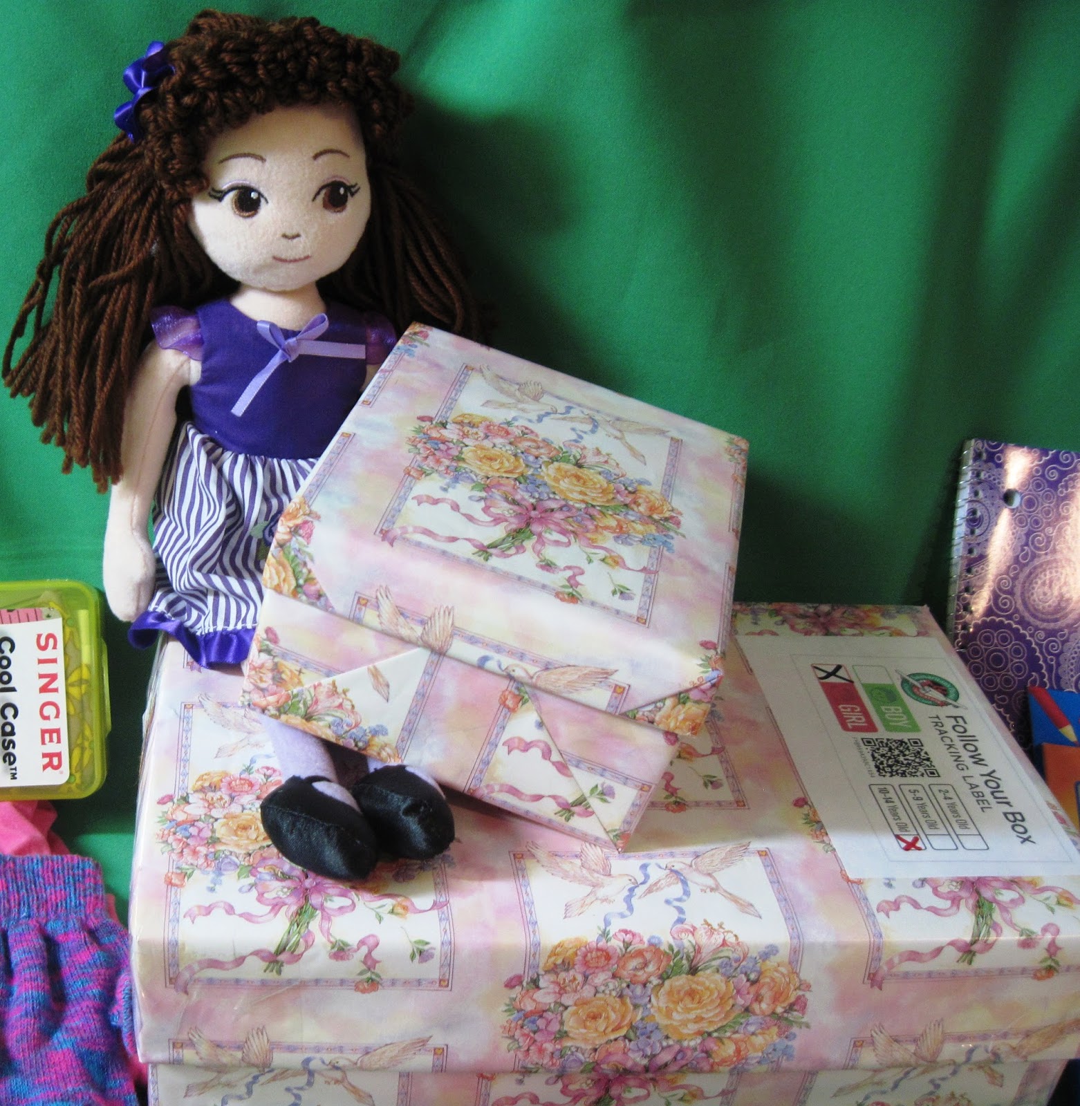 Simply Shoeboxes: A Doll and Her "Own" Shoebox Themed OCC Shoebox for a ...