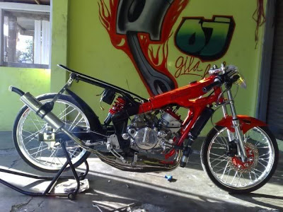 Modif Motor Drag Indonesia | Wallpaper Modifikasi Motor
