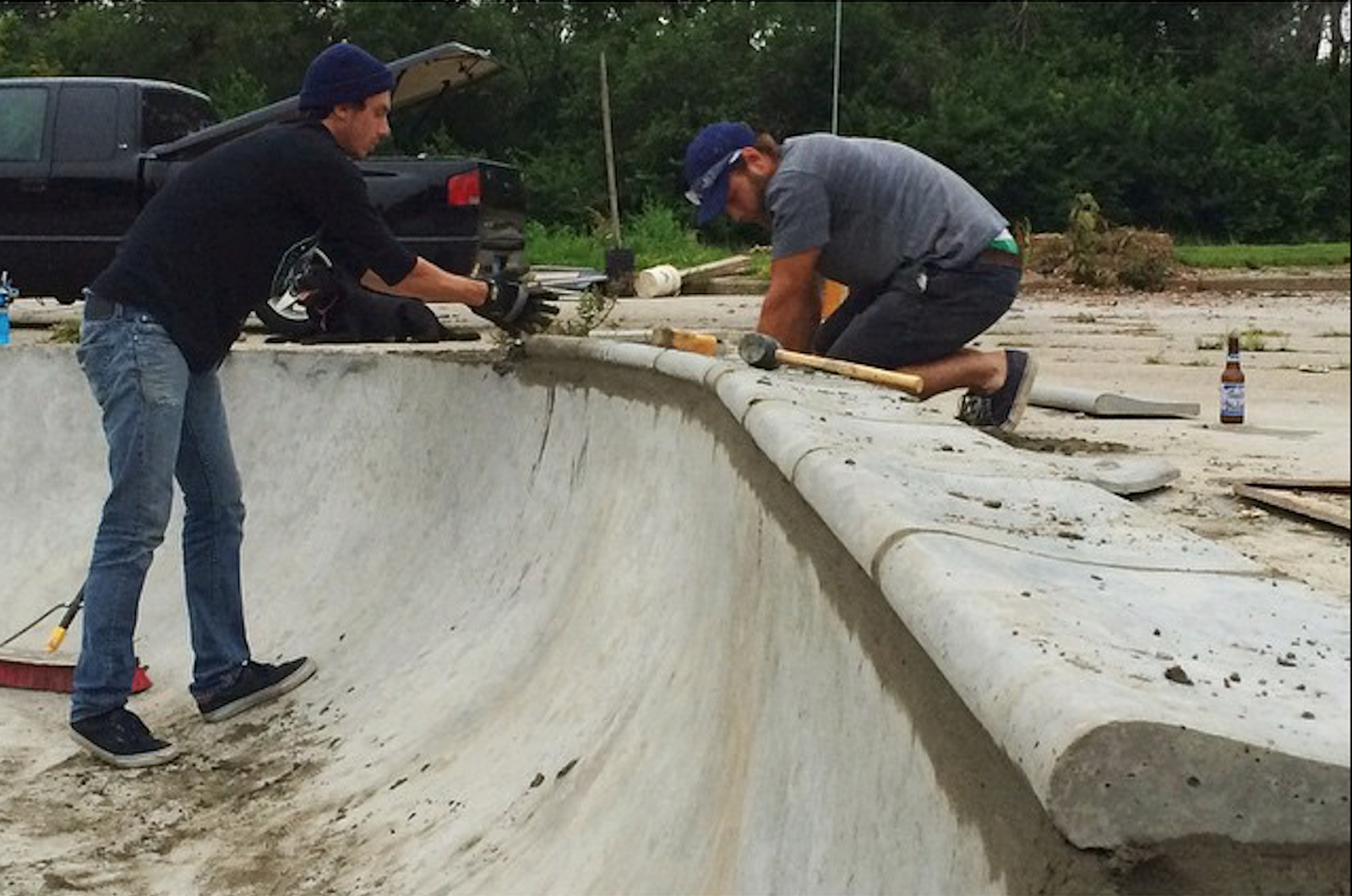 Harrison Street DIY: Step by step: How we built our bowl