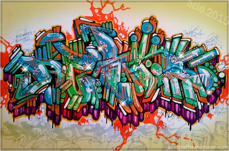 ACID-GRAFFIX DESIGN: szkice