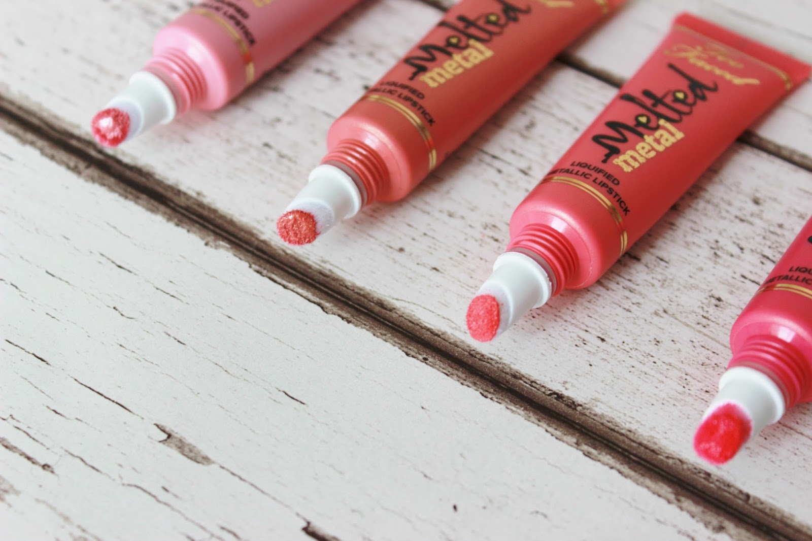 Too Faced Melted Metals Liquid Lipsticks review | Tales of a Pale Face ...