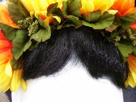 Modern Rosies: This Wig Needs More ZAZZ! How to DIY a Wig for Dia De ...