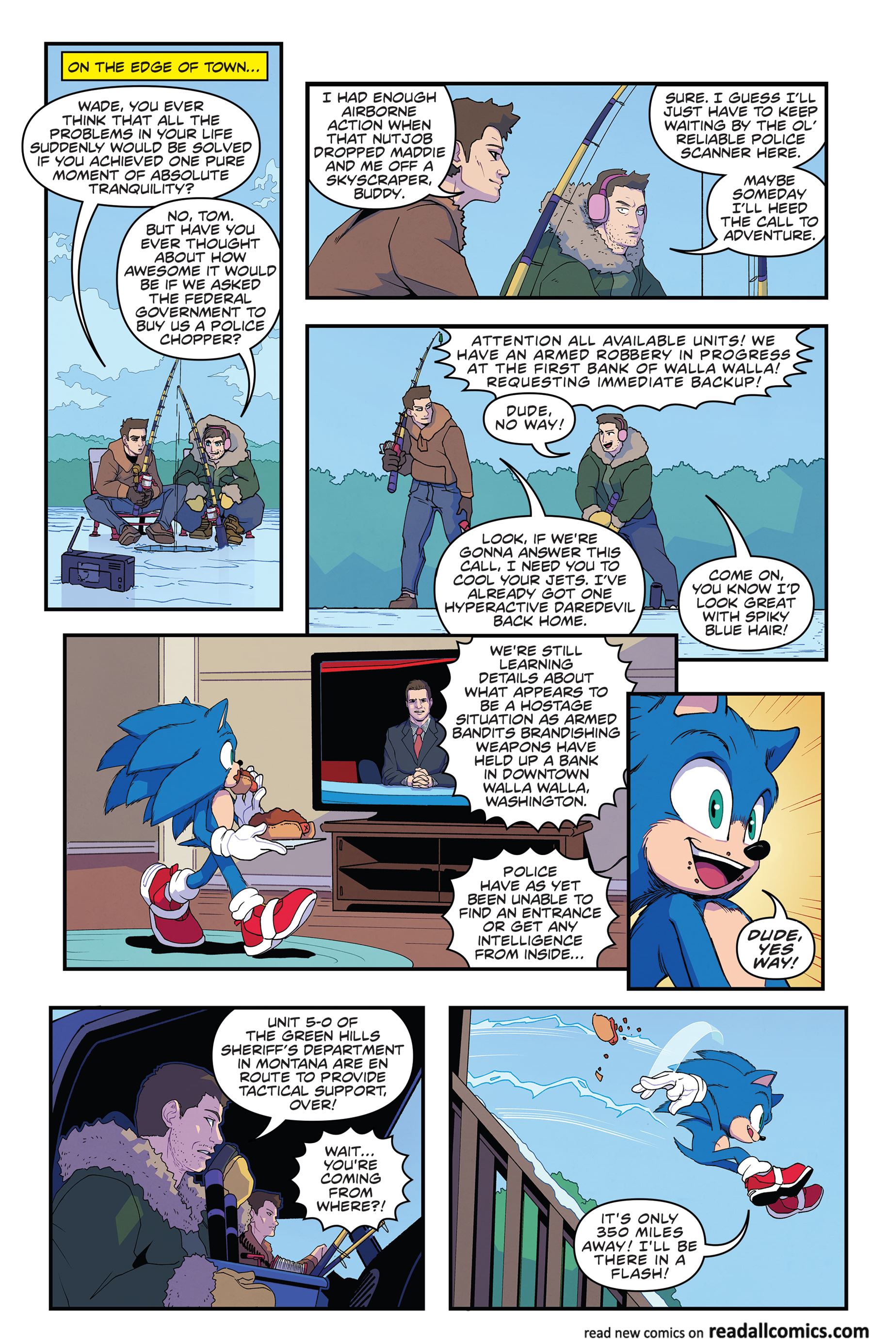 Sonic the Hedgehog 2 – The Official Movie Pre-Quill (2022) | Read All ...