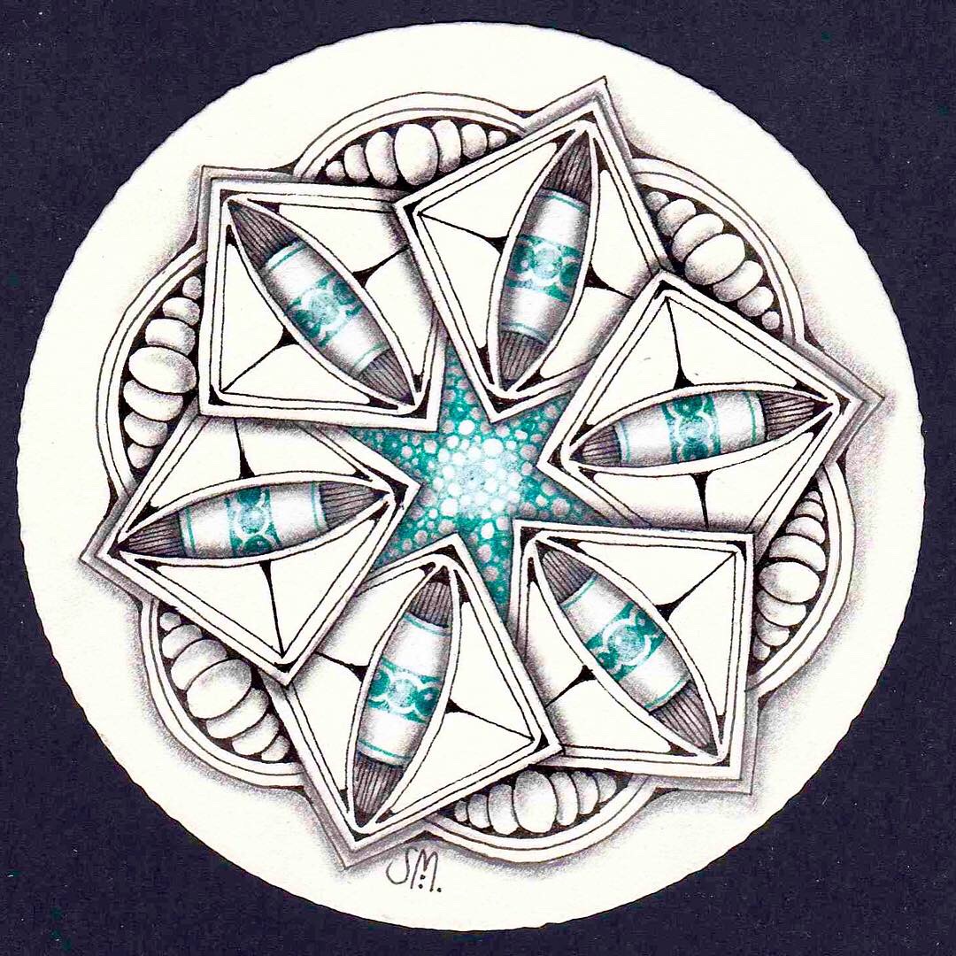 SimTangle : CZTclasses, Zendala Moments#2 and DC#386