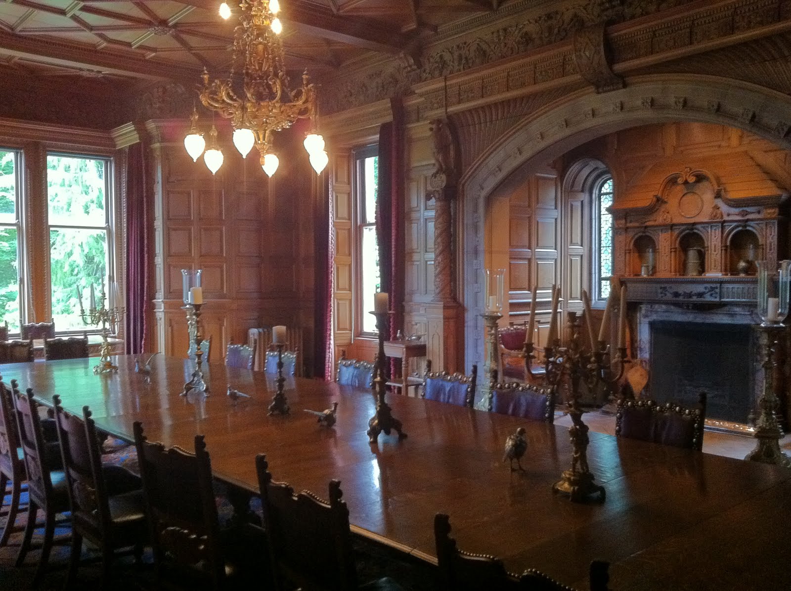 Speycasting: Skibo Castle Interior Shots