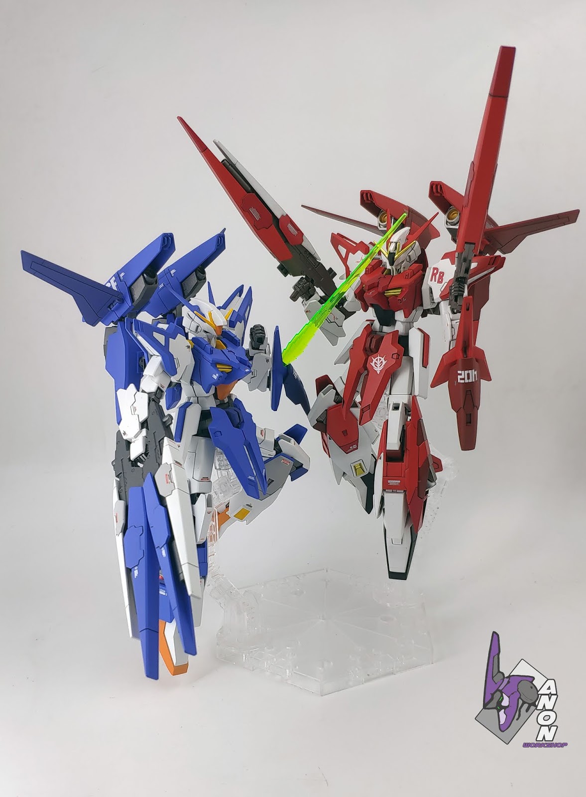 Painted Build: HGBF 1/144 A-Z Gundam "Johnny Ridden Custom"