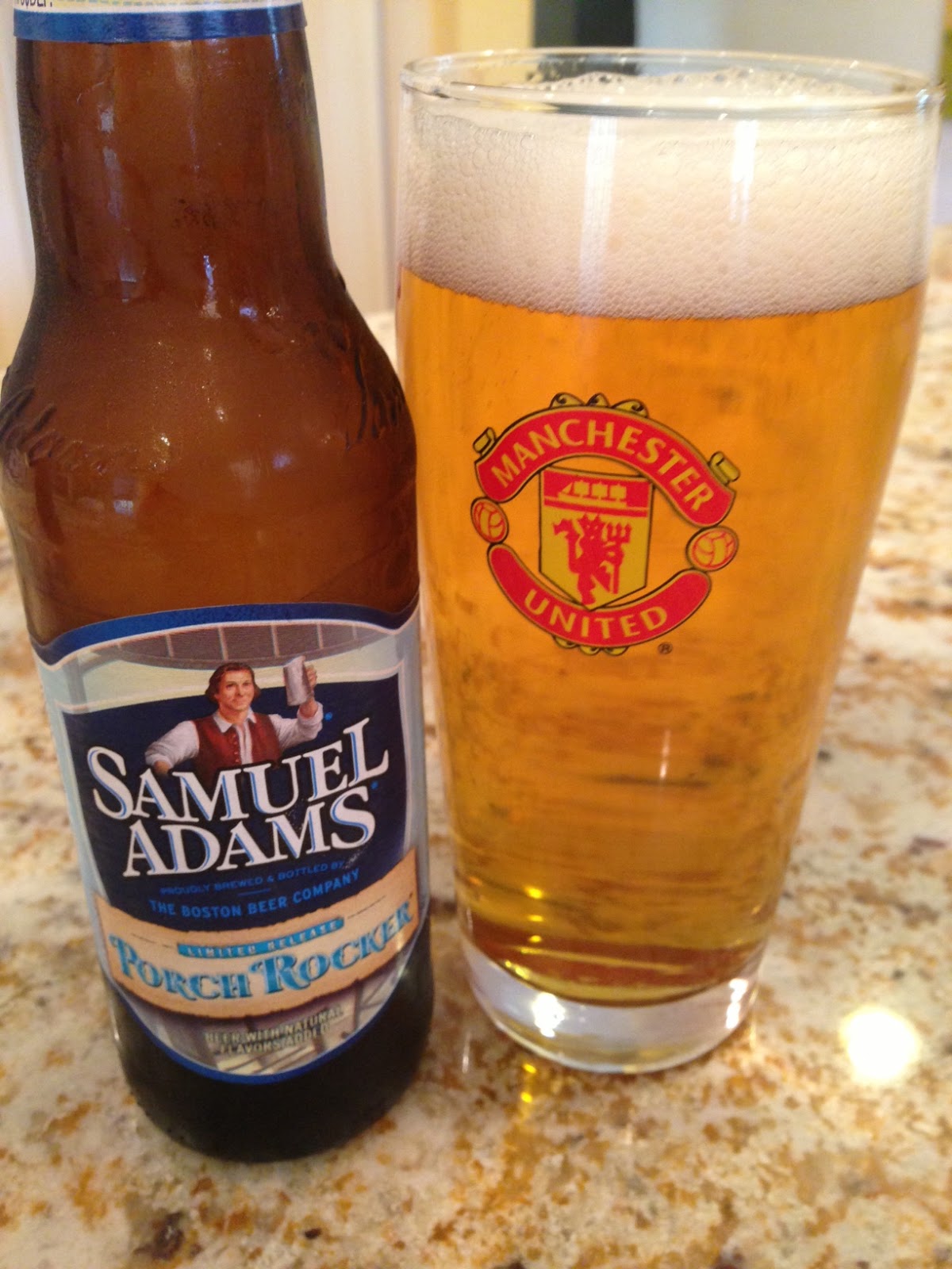 farlieonfootie: Game Day Beer Review: Boston Beer Porch Rocker Fruit Ale