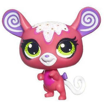 Littlest Pet Shop Sundae Sparkle Mouse (#3396) Pet | LPS Merch