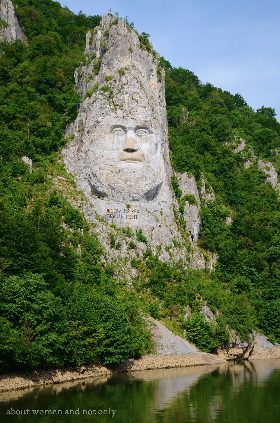 Clisura Dunarii: oprire la Chipul lui Decebal