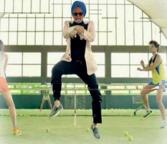 Indian Political Leader Manmohan Sing Amazing Dancing Funny Photo ...