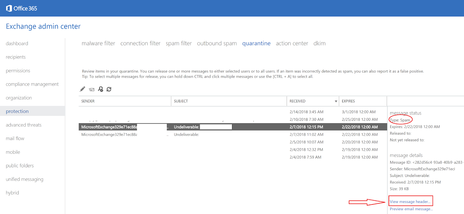 Office 365 DMARC rule blocking NDR mails from On-premise servers | IT ...