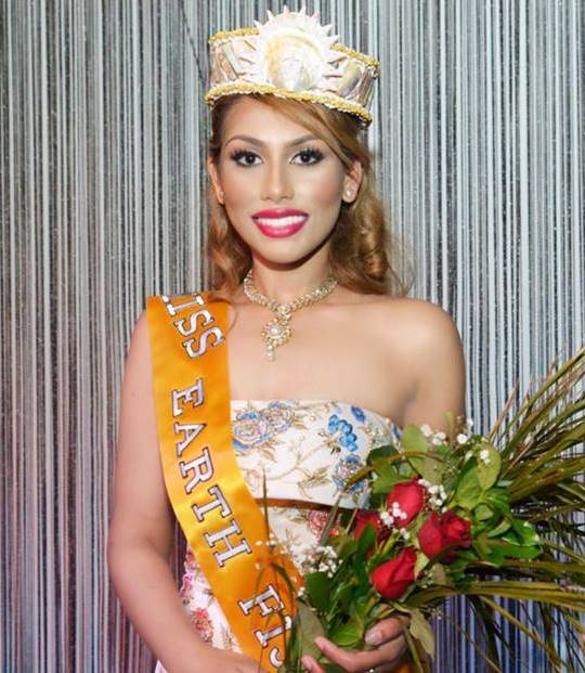 Pageant TV Channel: Shyla Angela Prasad is Miss Earth Fiji 2015