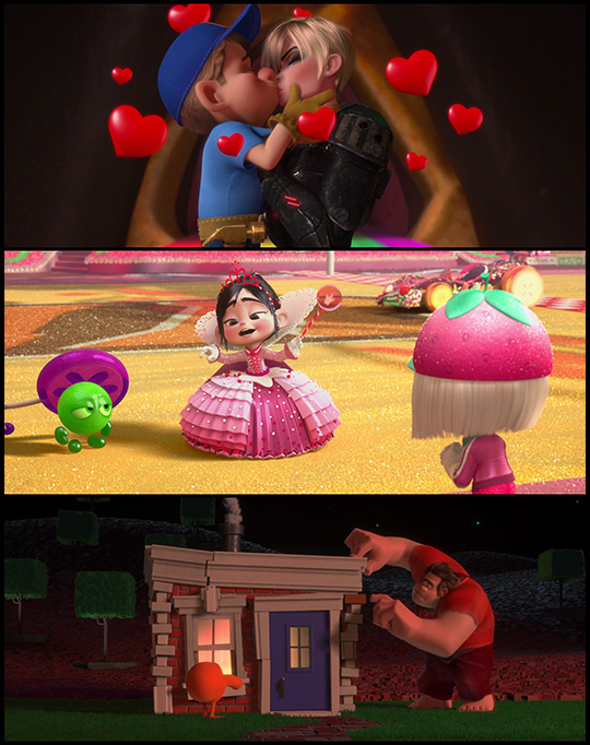 Sergeant Calhoun And Fix It Felix Kiss