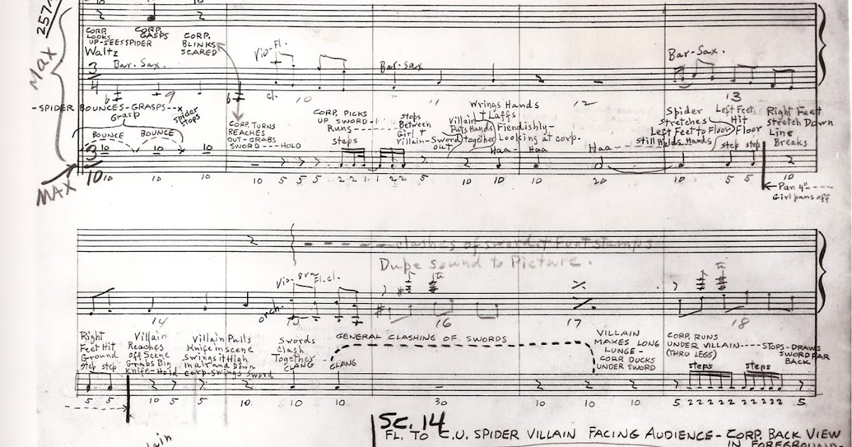 My Animation Experience: Bar Sheets