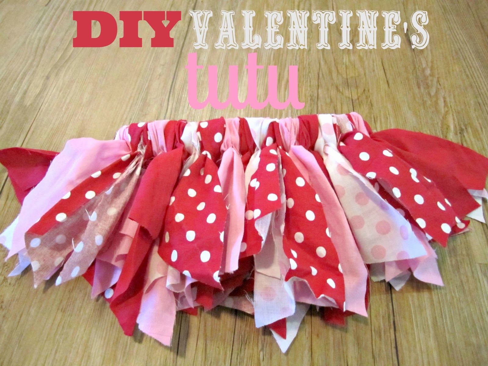 Atwood Avenue: How To Make a Fabric Valentine's Tutu {DIY}