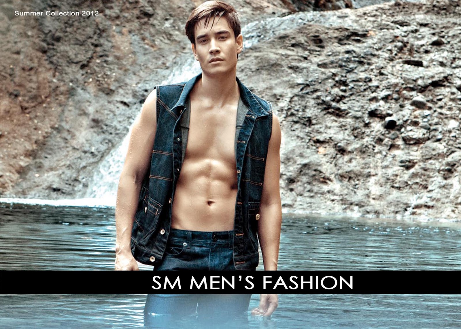 PINAS FASYON: ON FIRE, BABY! The Boys of SM Men's Fashion S/S 2012 Ad ...
