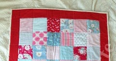Ganchibearte: Colcha en patchwork para cuna