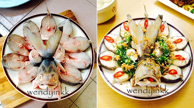 Table for 2.... or more: Peacock Steamed Fish 绰绰有余 - CNY spread #2