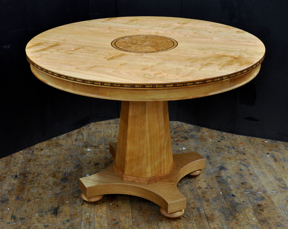 Dorset Custom Furniture - A Woodworkers Photo Journal: a custom round ...