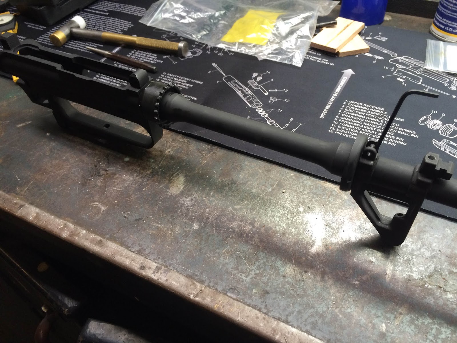 A Catholic Mechanic: DIY A2 Front Sight Base Install