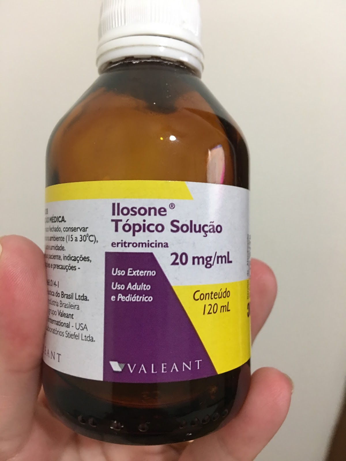 Minha experiência com Ilosone Solução Tópica.