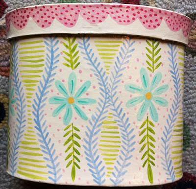 Nantucket Mermaid: More Hand Painted Paper Boxes