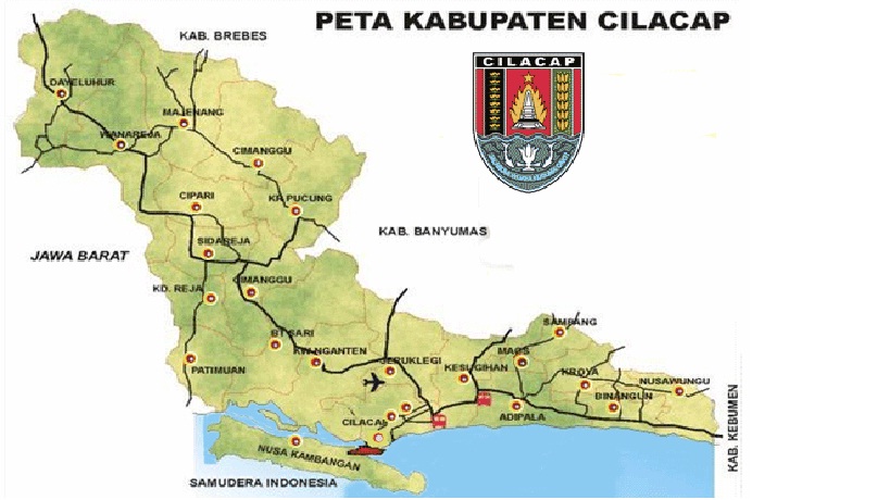 PETA KABUPATEN CILACAP