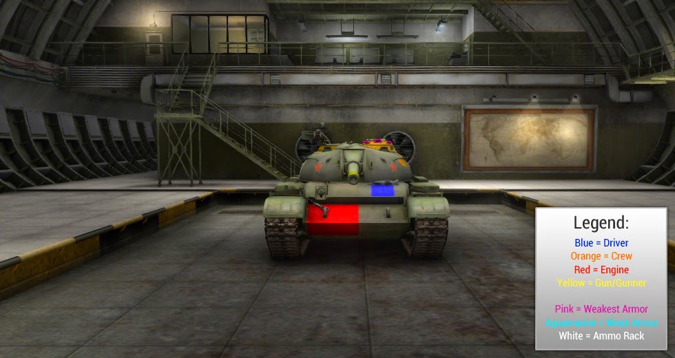World of Tanks Fan's Blog: [Strippers Series]: Type 59 Weak Spots