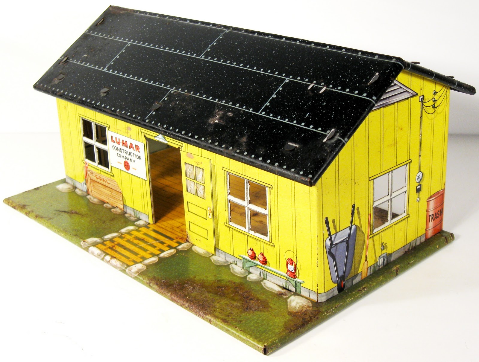 Toys and Stuff: Marx Lumar Construction Camp Office