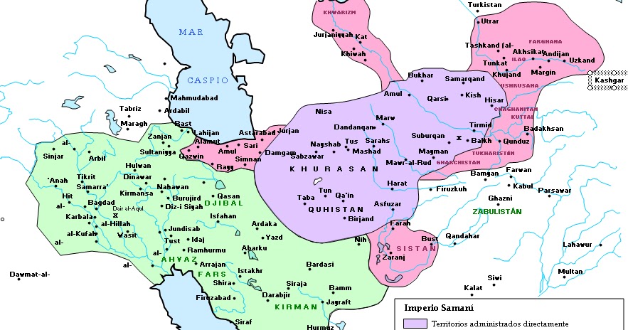 Reyes y Dinastías.: Los Samaníes de Transoxiana (819-1005)